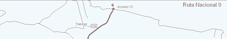 Red Vial de Tucumán: Ruta Nacional 9 (República Argentina).